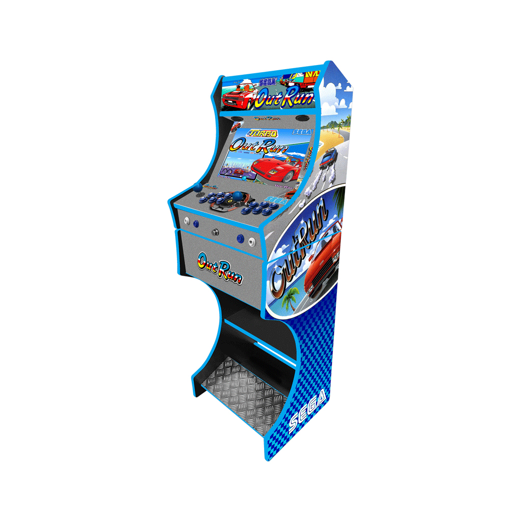 2 Player Arcade Machine - Out Run v2 - Arcade Geeks